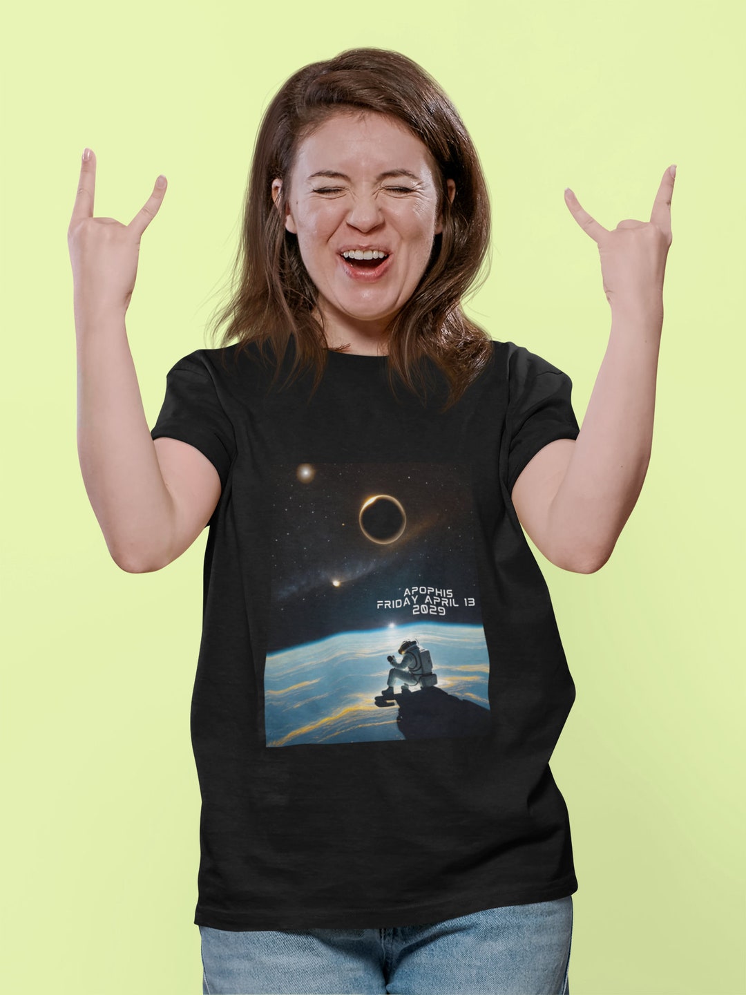 Asteroid Apophis Shirt, Astronomy T Shirt, Space Lovers Tee, Meteor ...