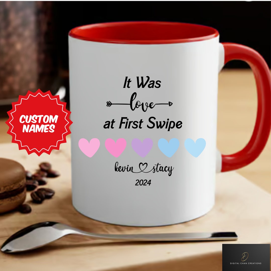 Relationship Mug Gift, Custom New Couple Mugs, Personalized Mr and Mrs ...