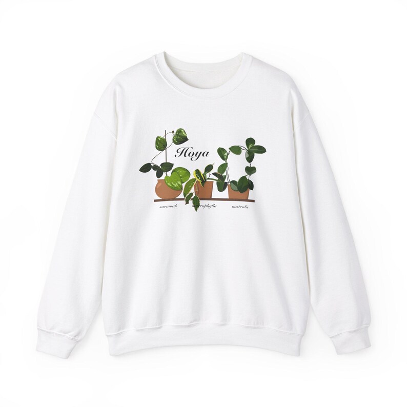 Hoya Sarawak, Macrophylla and Australis Trio Plant Lover Crewneck ...