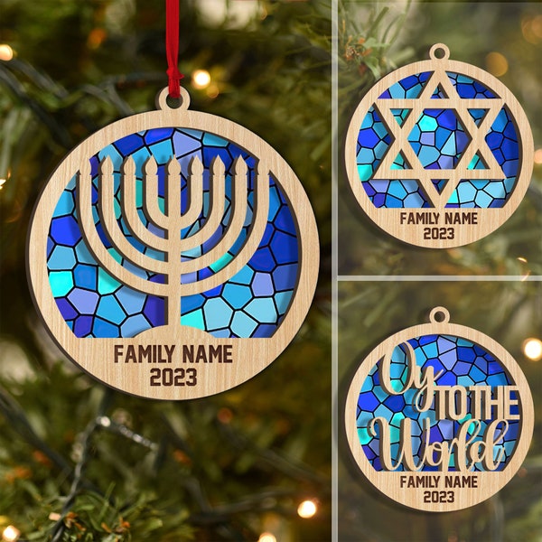 Hanukkah Ornament - Etsy