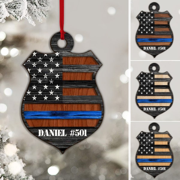 Police Tree Decor - Etsy