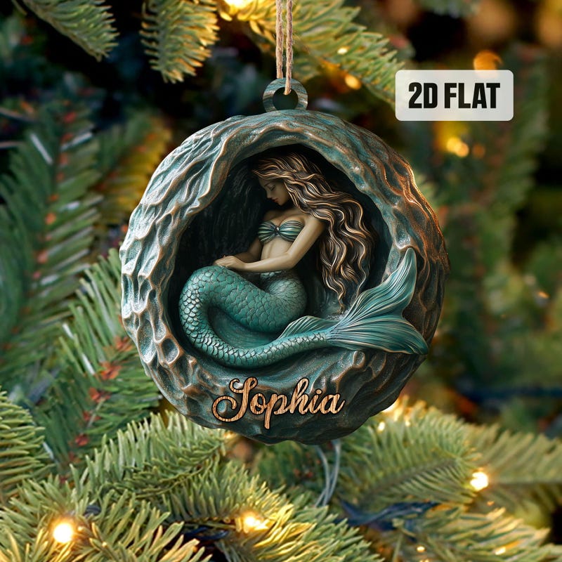 Mermaid Christmas - Etsy
