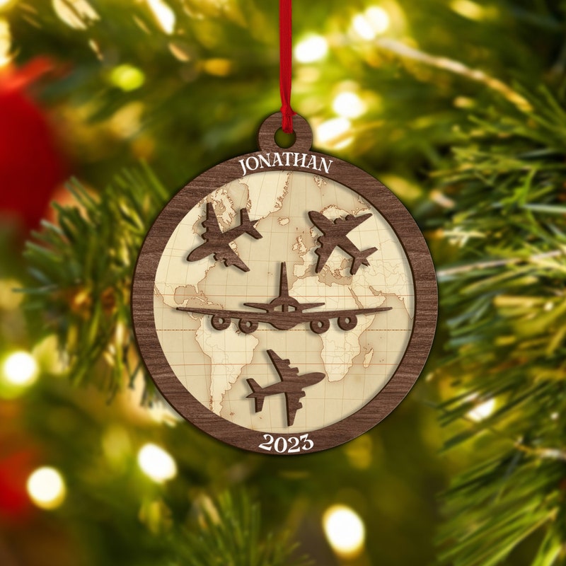 Airplane Ornaments - Etsy