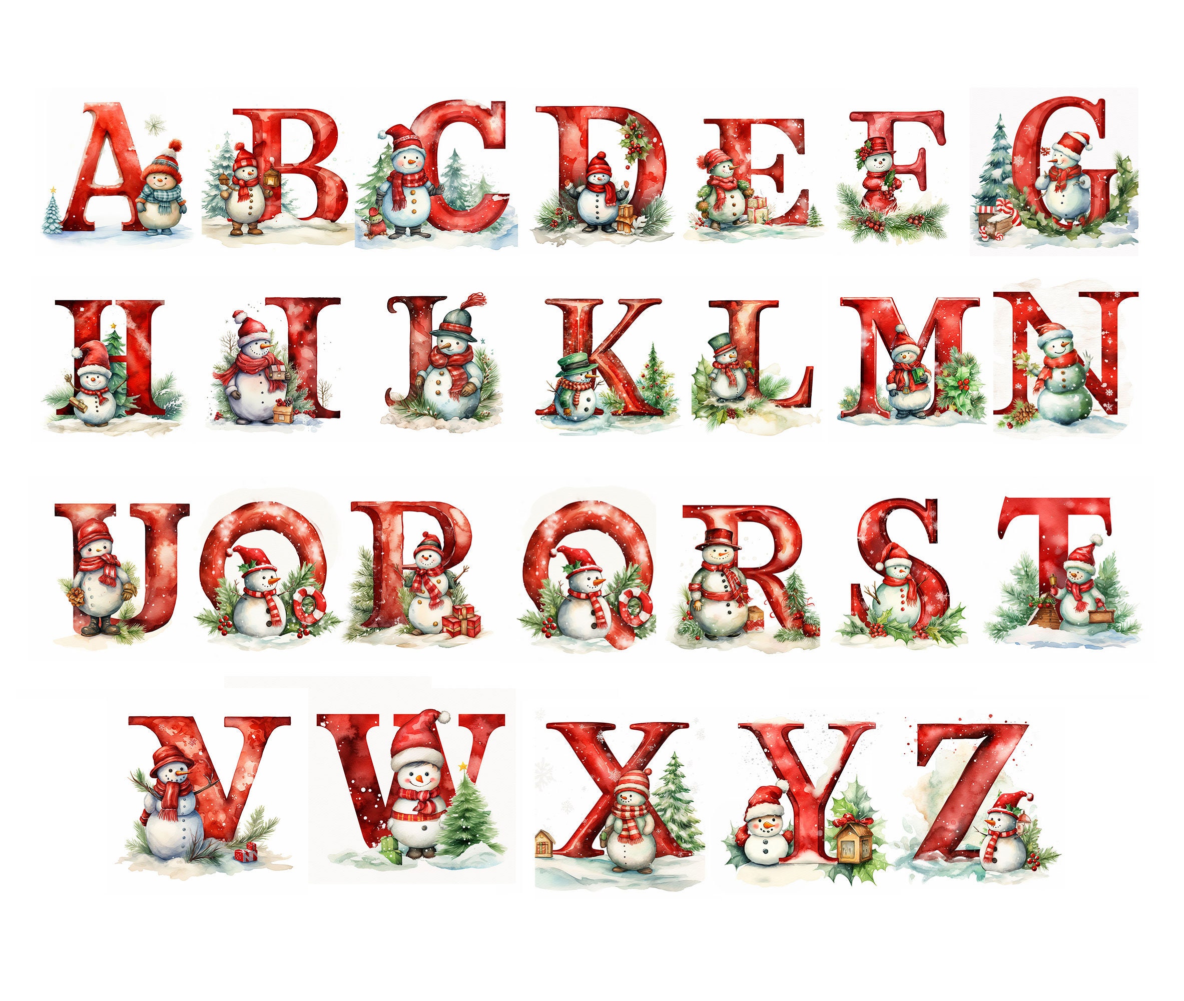 Personalized Alphabet Letter Ceramic Ornament Custom Initial - Etsy