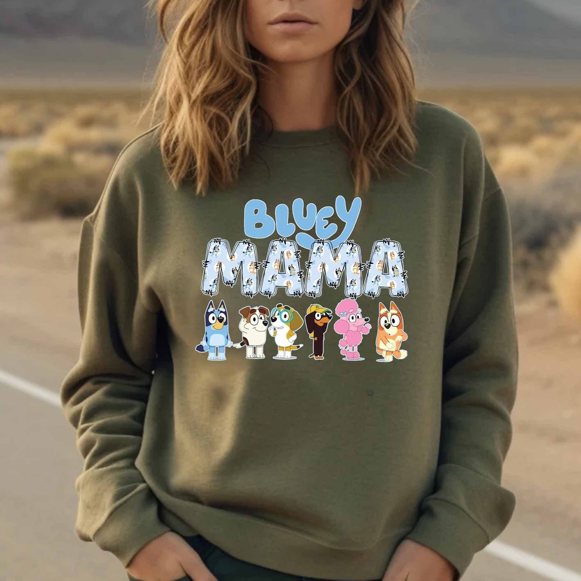 Bluey Mama Shirt Bluey Mums Shirt Bluey and Friends Shirt - Etsy