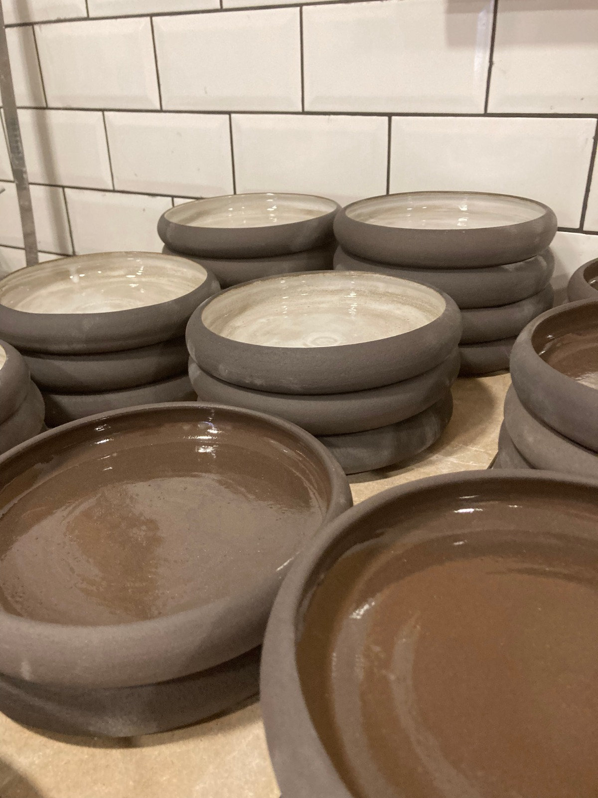 Stoneware Dinnerware Set Pottery Dinnerware Set Handmade Ceramic Dinner ...