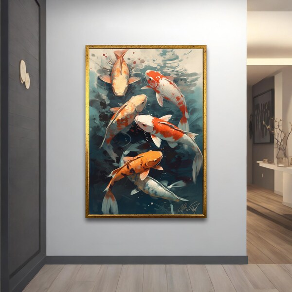 Goldfish Poster - Etsy