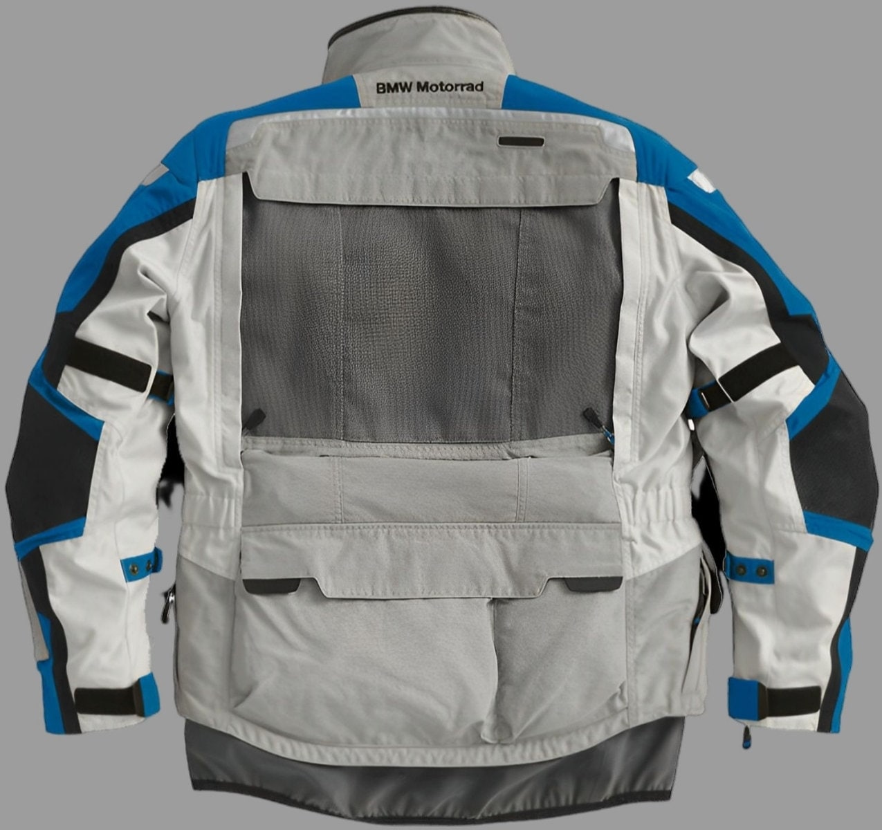Men Blue/gray BMW Motorrad Rallye Motorcycle Riding Jacket Ce - Etsy