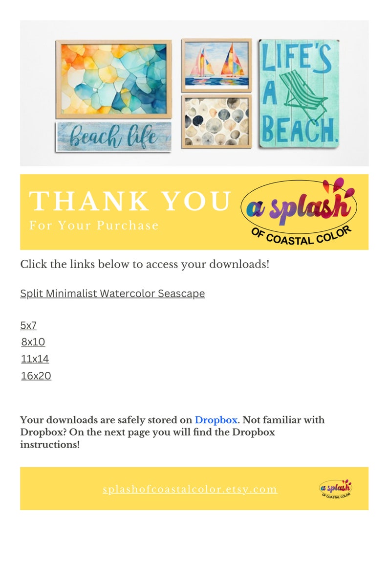 Printable Set Minimalist Landscape Watercolor Art, Watercolor Landscape ...