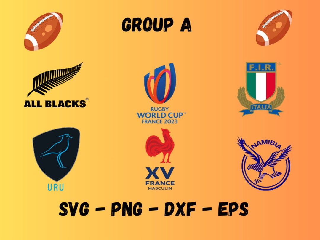 All Teams World Cup France 2023 Logos / Instant Download/ Digital ...