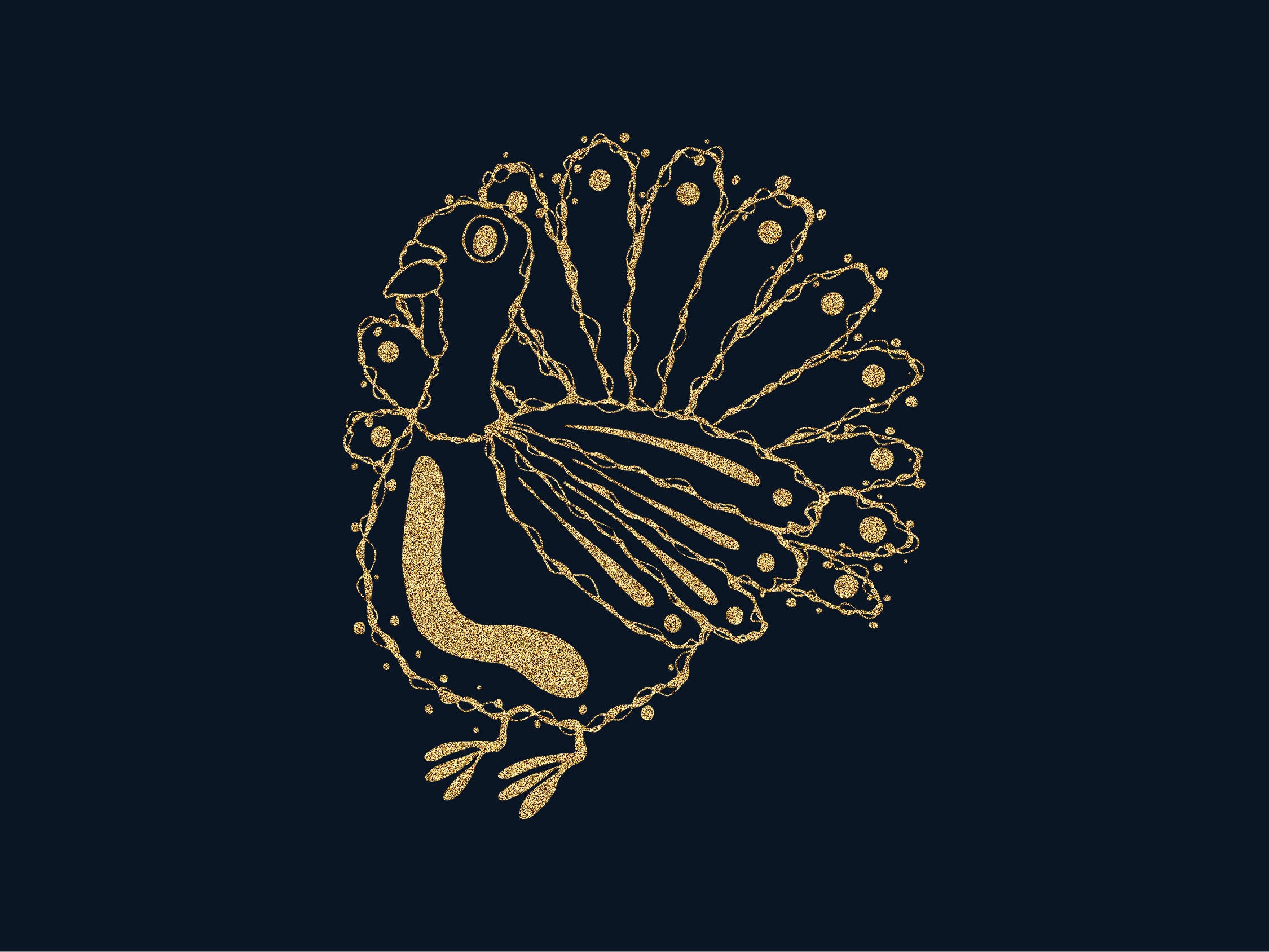 Turkey Line Art Digital Download Thanksgiving Clip Art Line Drawing ...