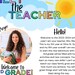 Meet the Teacher Sunshine Themed Welcome Letter Template for Grades PK ...