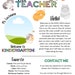 Meet the Teacher Cat Themed Editable Template, Teacher Introduction ...