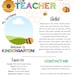 Meet the Teacher Honeybee Themed Welcome Letter; Editable Template for ...