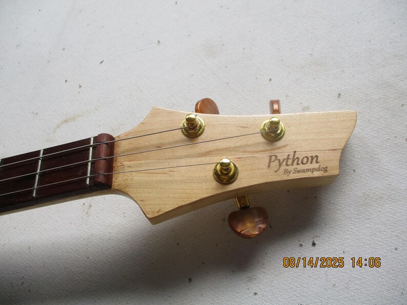 The Python - 3 String Tenor Guitar - Etsy