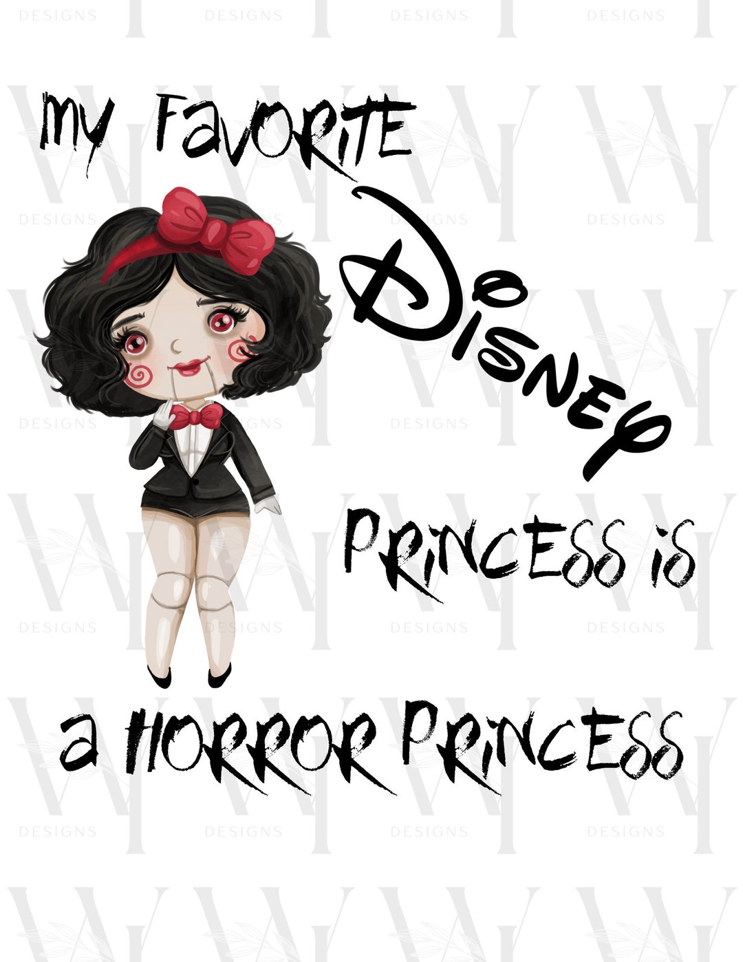 Princess, Horror Princess, Saw, Snow White PNG - Etsy