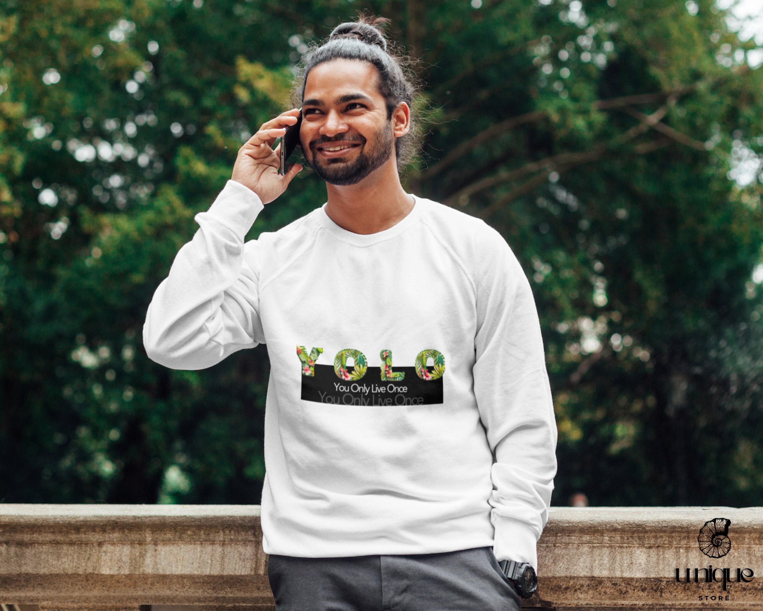 YOLO Svg, You Only Live Once Svg, Trendy Svg, Motto Svg, Tropical Text ...