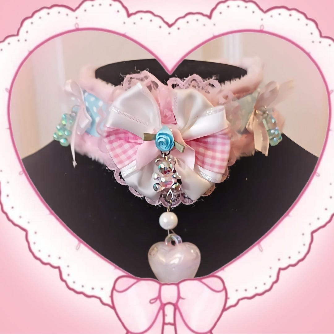 Teddy Sweet Pea Fuzzy Wuzzy Collar - Etsy