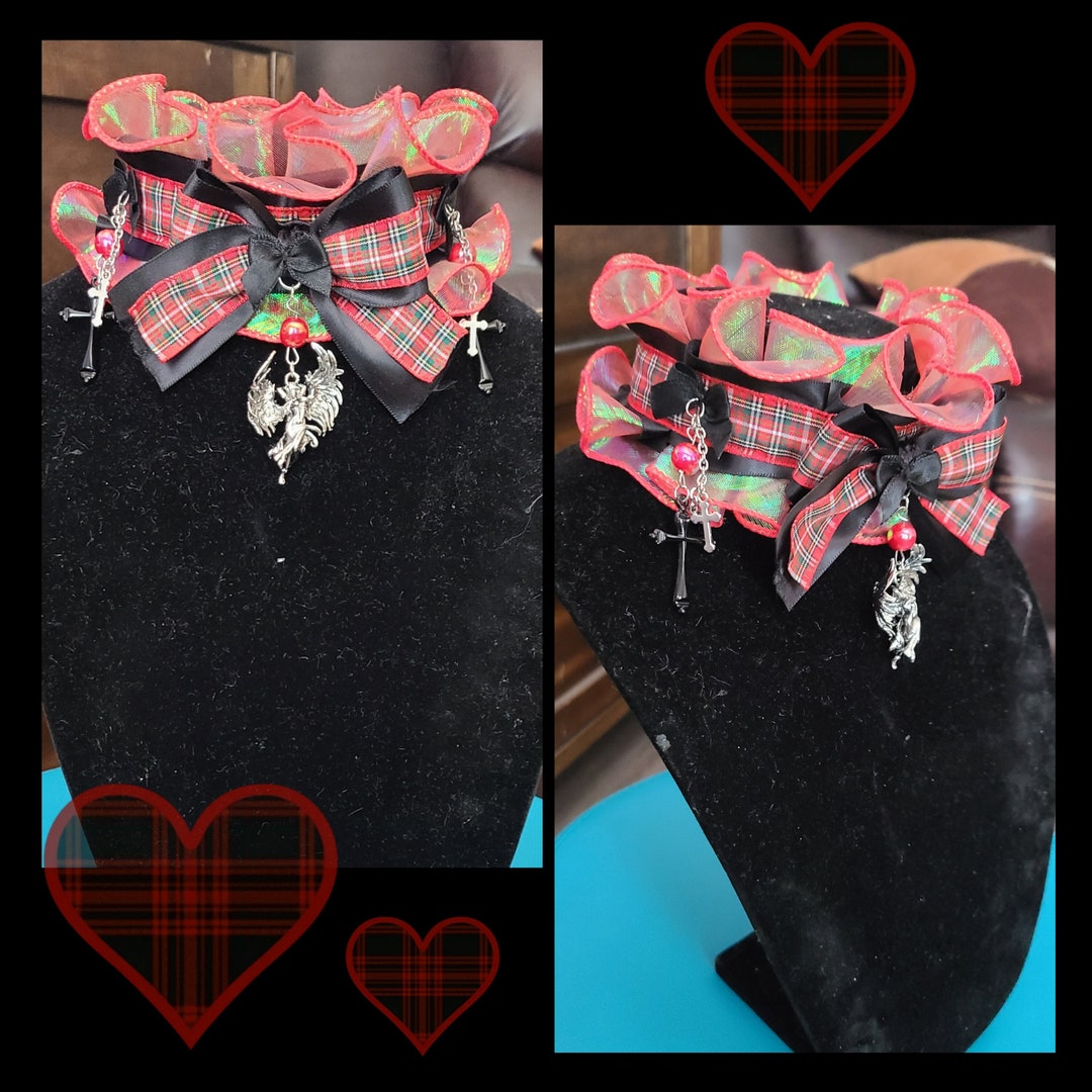 Infinity Pheonix Punk Collar - Etsy