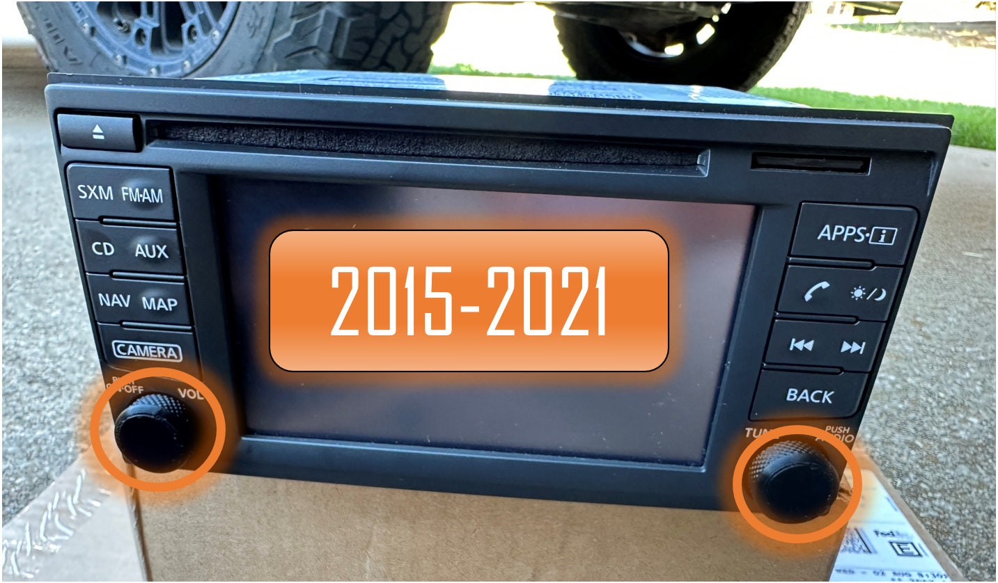 Nissan NV Radio Knobs (pair) - Etsy