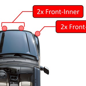 Nissan NV 2500/3500 Parking Sensor Rings - Etsy