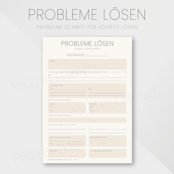 Hojas De Trabajo Para Resolver Problemas Desconocidos