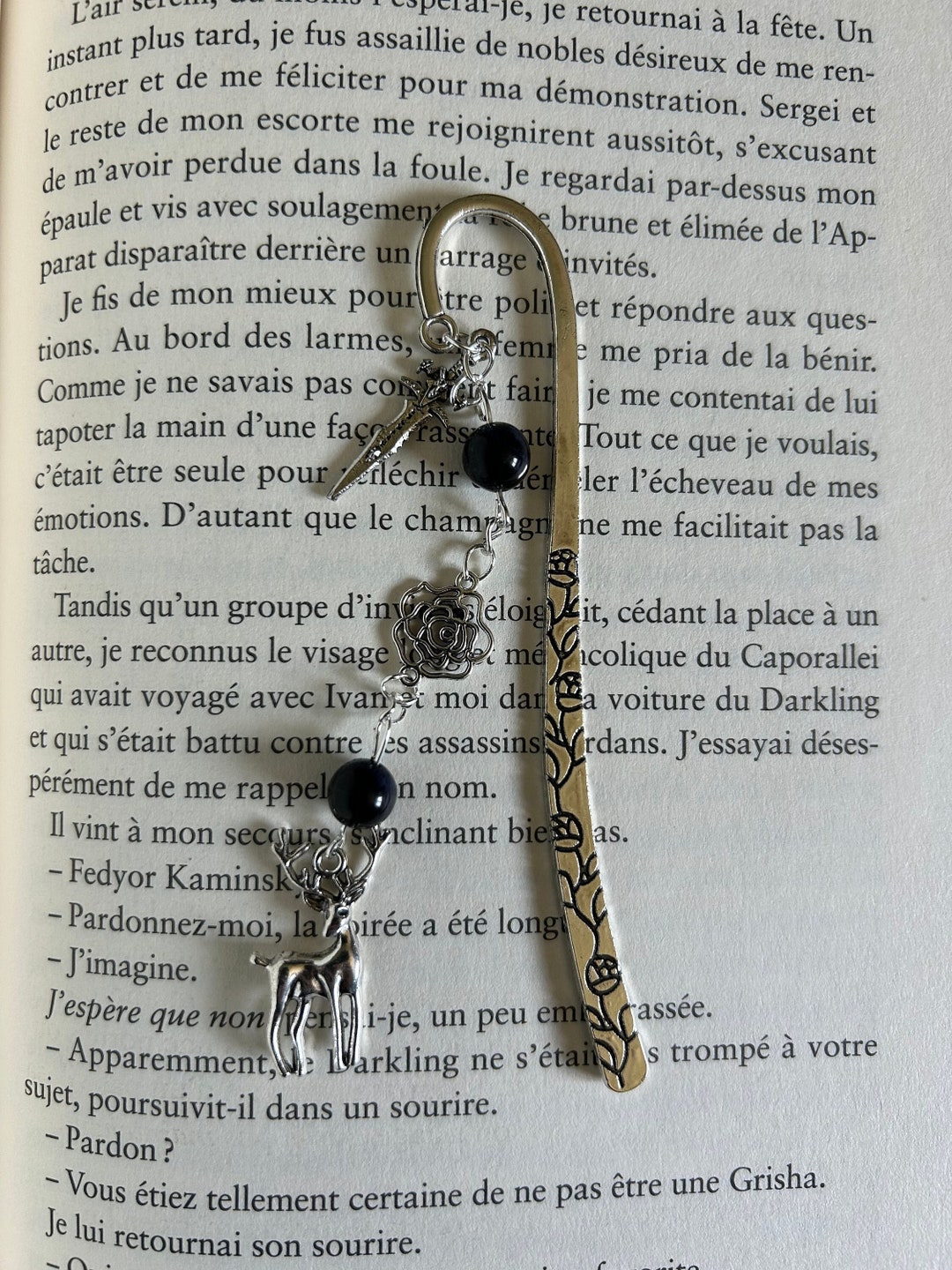 Grishaverse Bookmark Flat Steel Bookmarks Custom Bookmark Metal ...