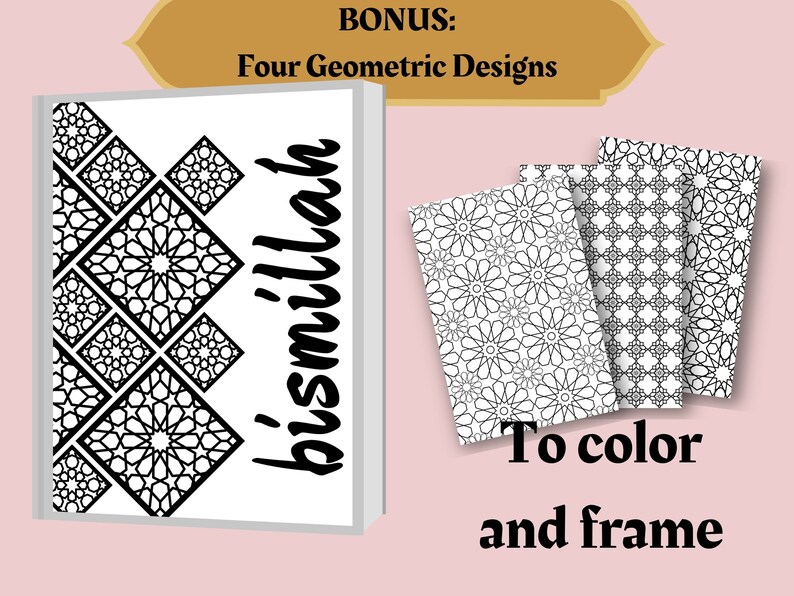 Muslim Ramadan Coloring Pages | Printable Digital Download - Etsy
