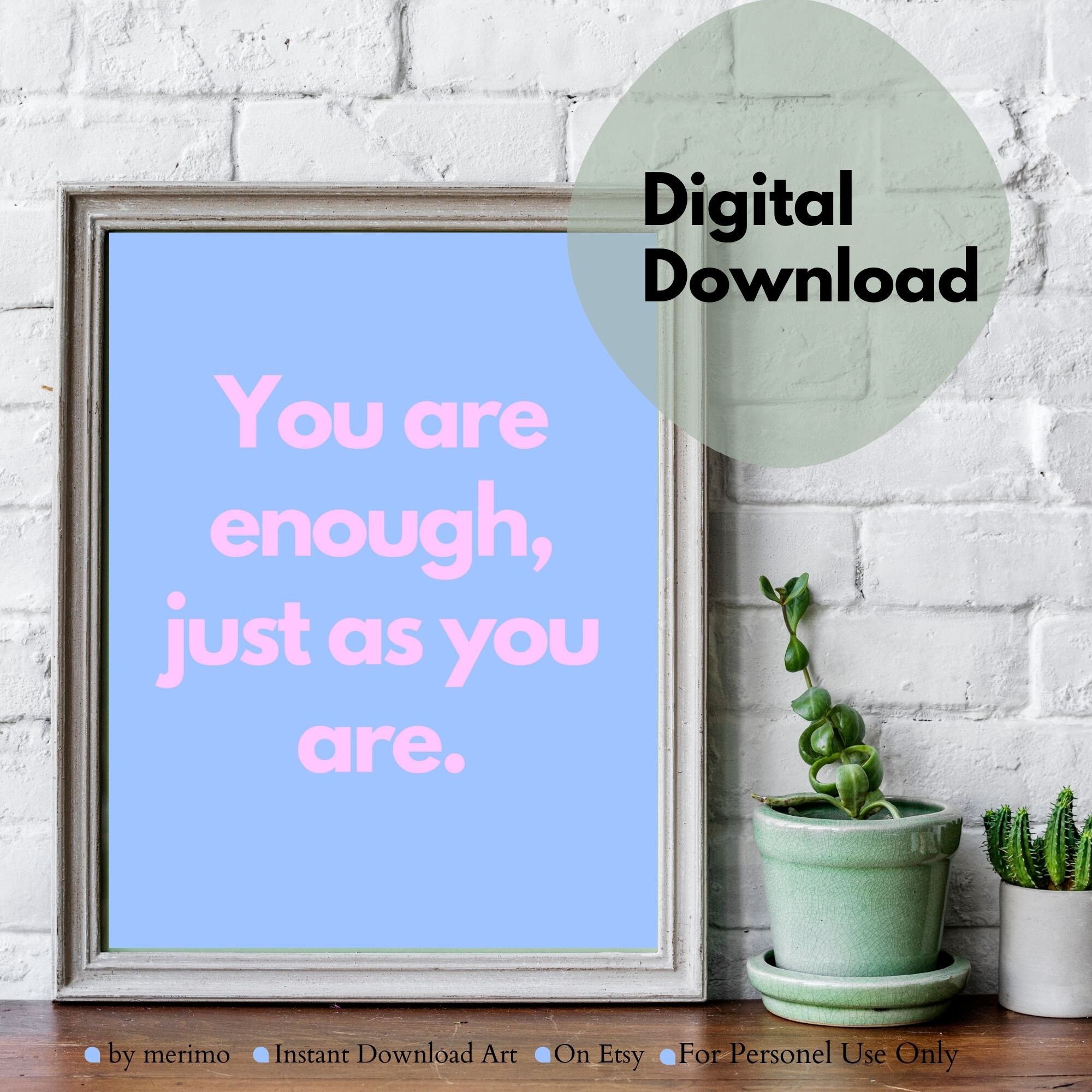 Growth Mindset Art Design, Printable Wall Art for Inspiration ...
