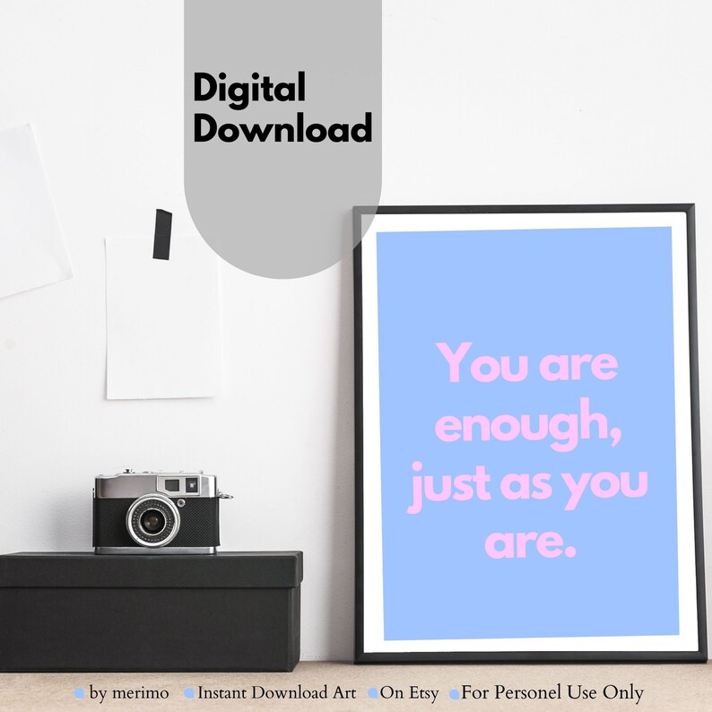 Growth Mindset Art Design, Printable Wall Art for Inspiration ...