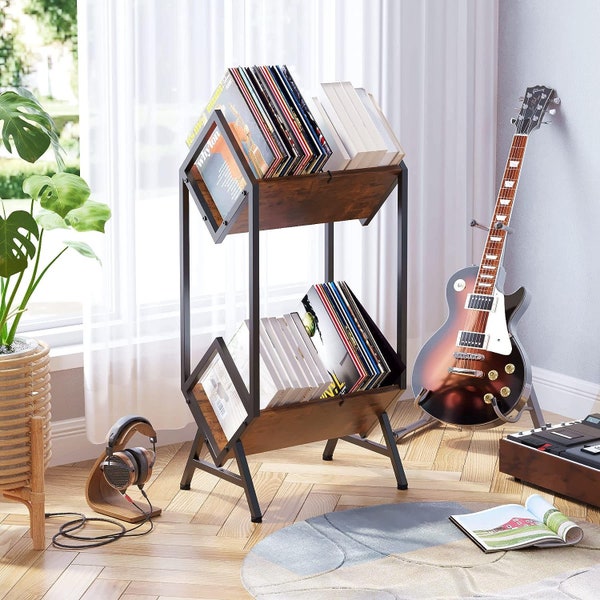 Record Shelf - Etsy