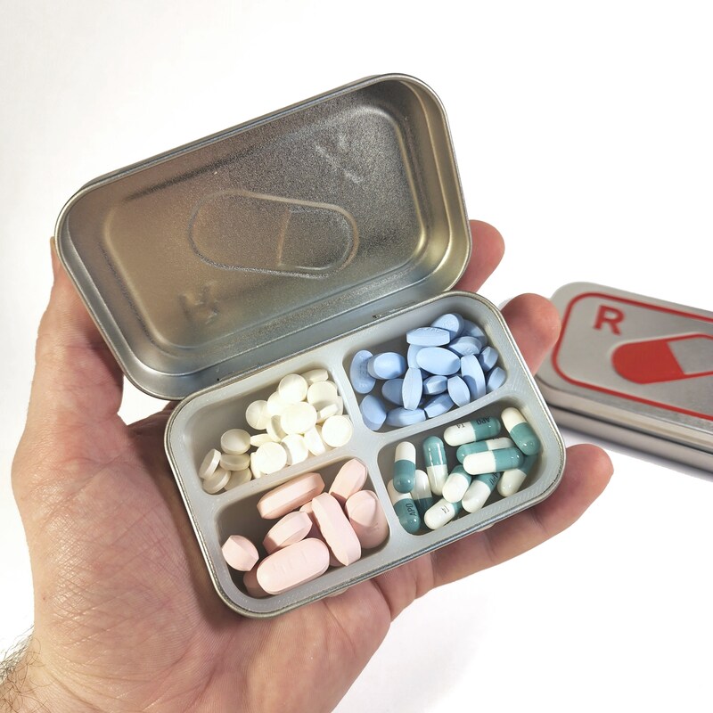 Silicone Pill Box - Etsy