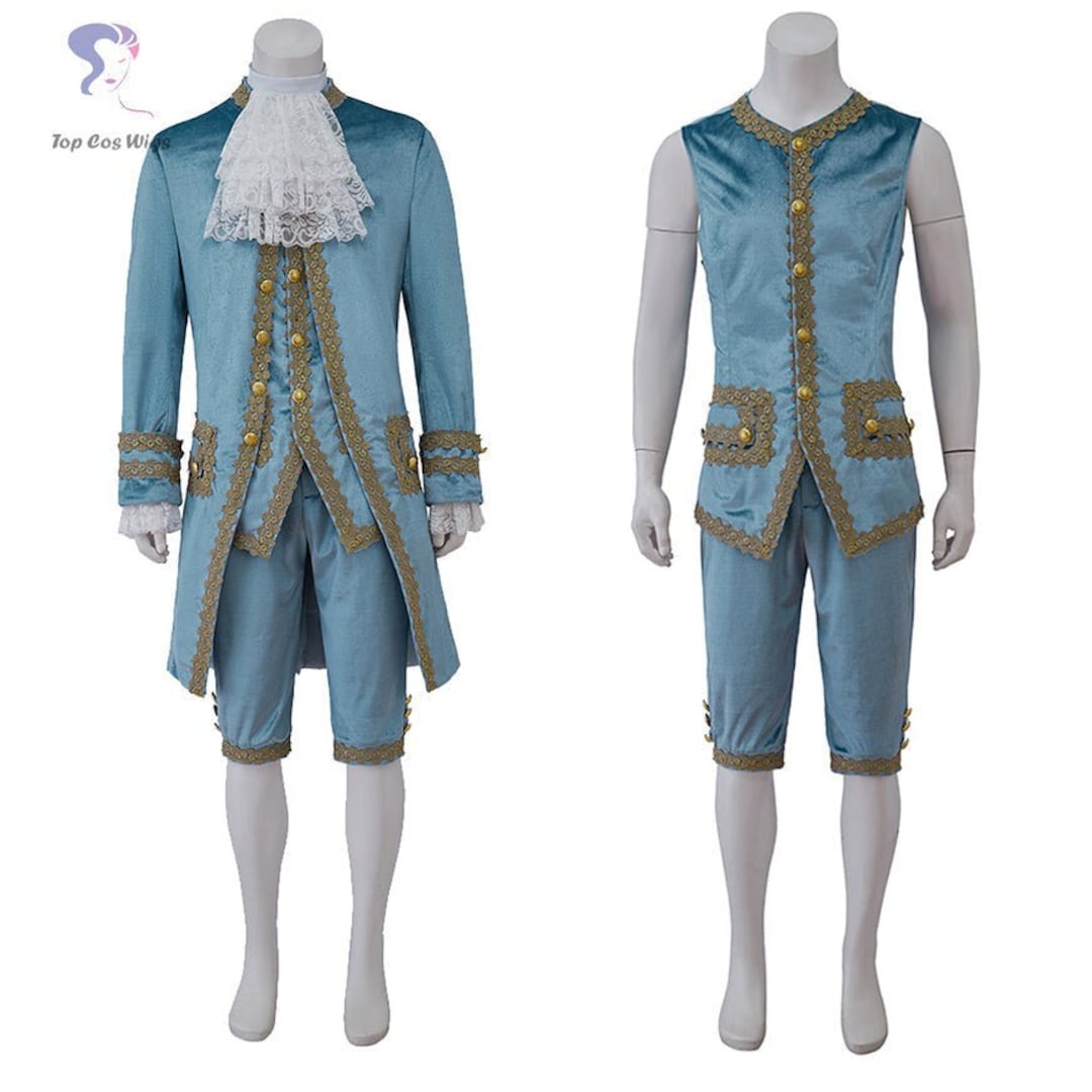 Men's 18th Century Costume Medieval Prince Costume Court - Etsy