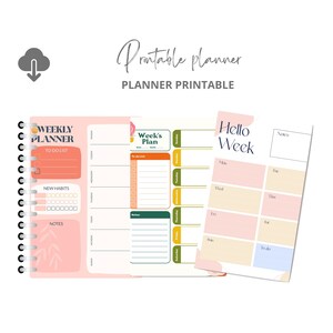Printable Happy Planner Template Collection, Easy to Download Templates ...