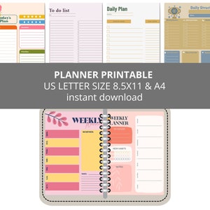 Printable Happy Planner Template Collection, Easy to Download Templates ...