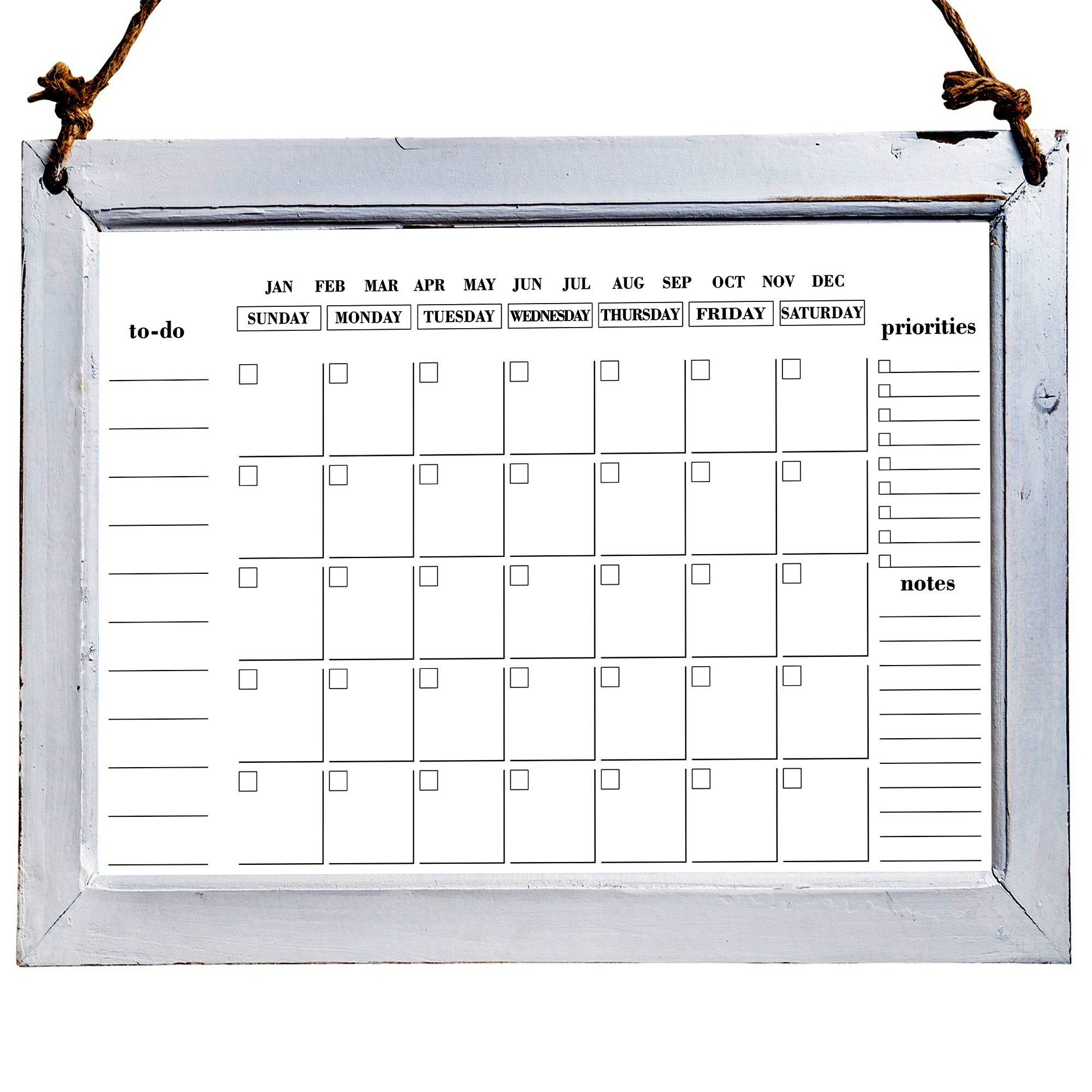 Weekly Planner Easy to Print and Plan Tasks, Printable Planner ...