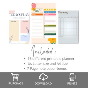 Printable Happy Planner Template Collection, Easy to Download Templates ...