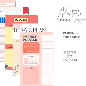 Printable Happy Planner Template Collection, Easy to Download Templates ...
