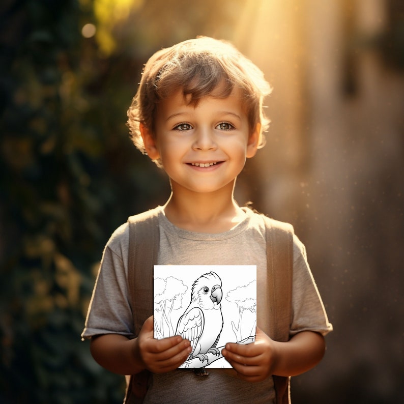 230 Cute Animals Coloring Pages for Kids, 30 Colourful Book Covers ...