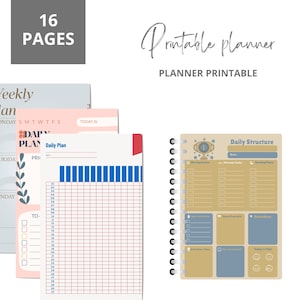 Printable Happy Planner Template Collection, Easy to Download Templates ...