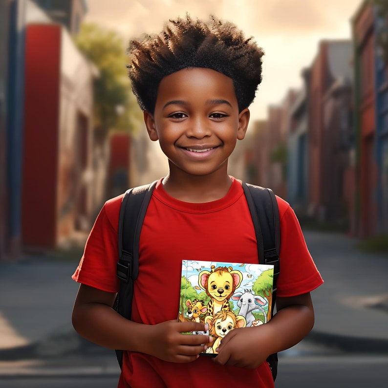 230 Cute Animals Coloring Pages for Kids, 30 Colourful Book Covers ...