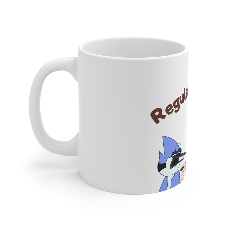 Regular Show Mug |cartoon Network Mug | Mordecai and Rigby Cup - Etsy