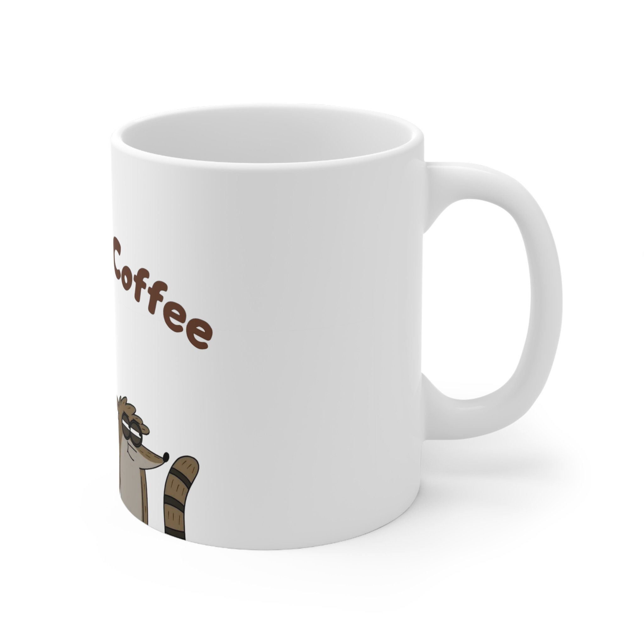 Regular Show Mug |cartoon Network Mug | Mordecai and Rigby Cup - Etsy