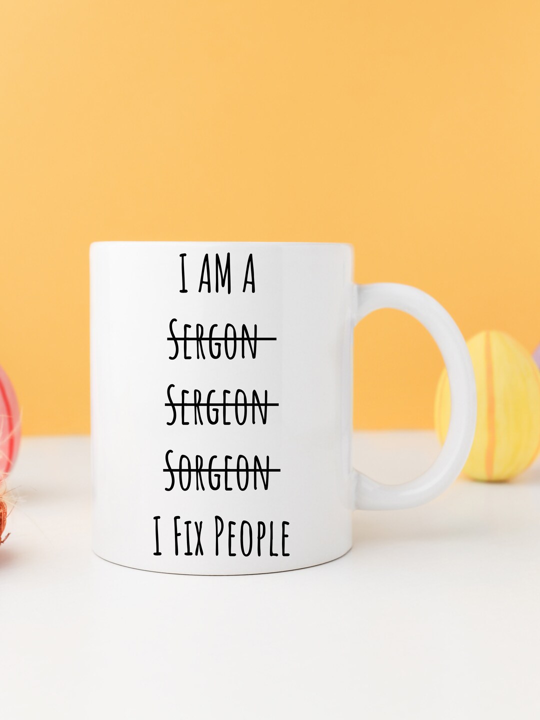 Custom Surgeon Mug Ceramic Surgeon Mugs Customizable Gift - Etsy