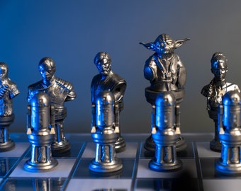 Rare Exclusive Star Wars Episode I Chess Set - Etsy