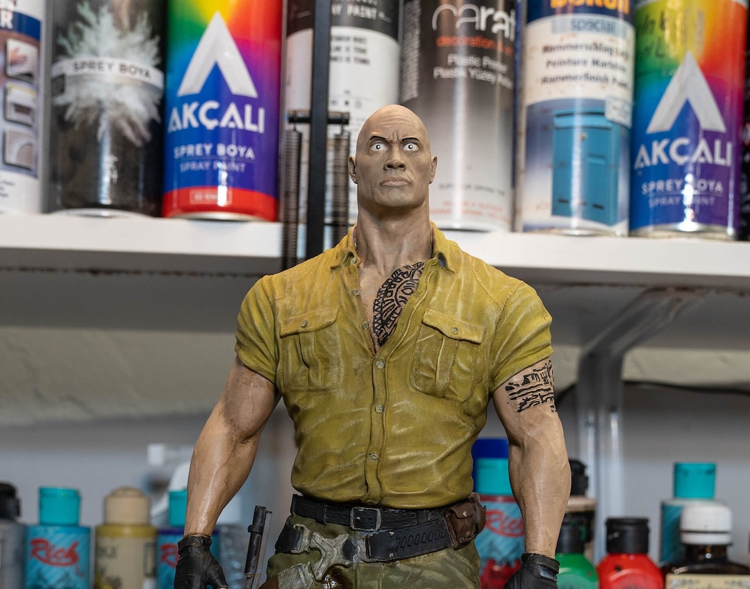 Dr Smolder Bravestone Jumanji Dwayne Johnson - Etsy