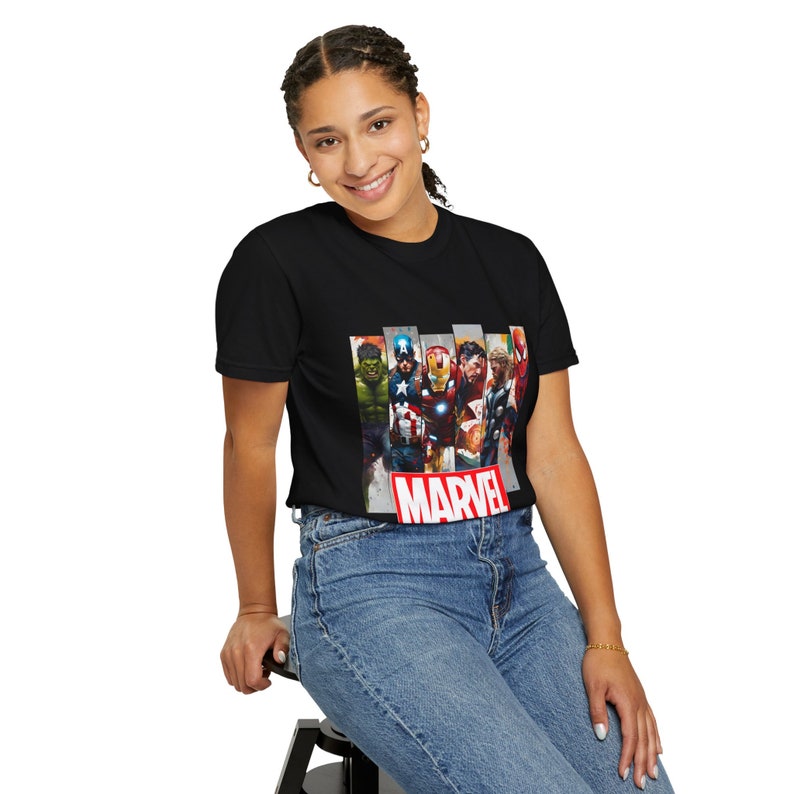 Sublimation Ready Marvel Heroes T-shirt Design, Printable, Avengers ...