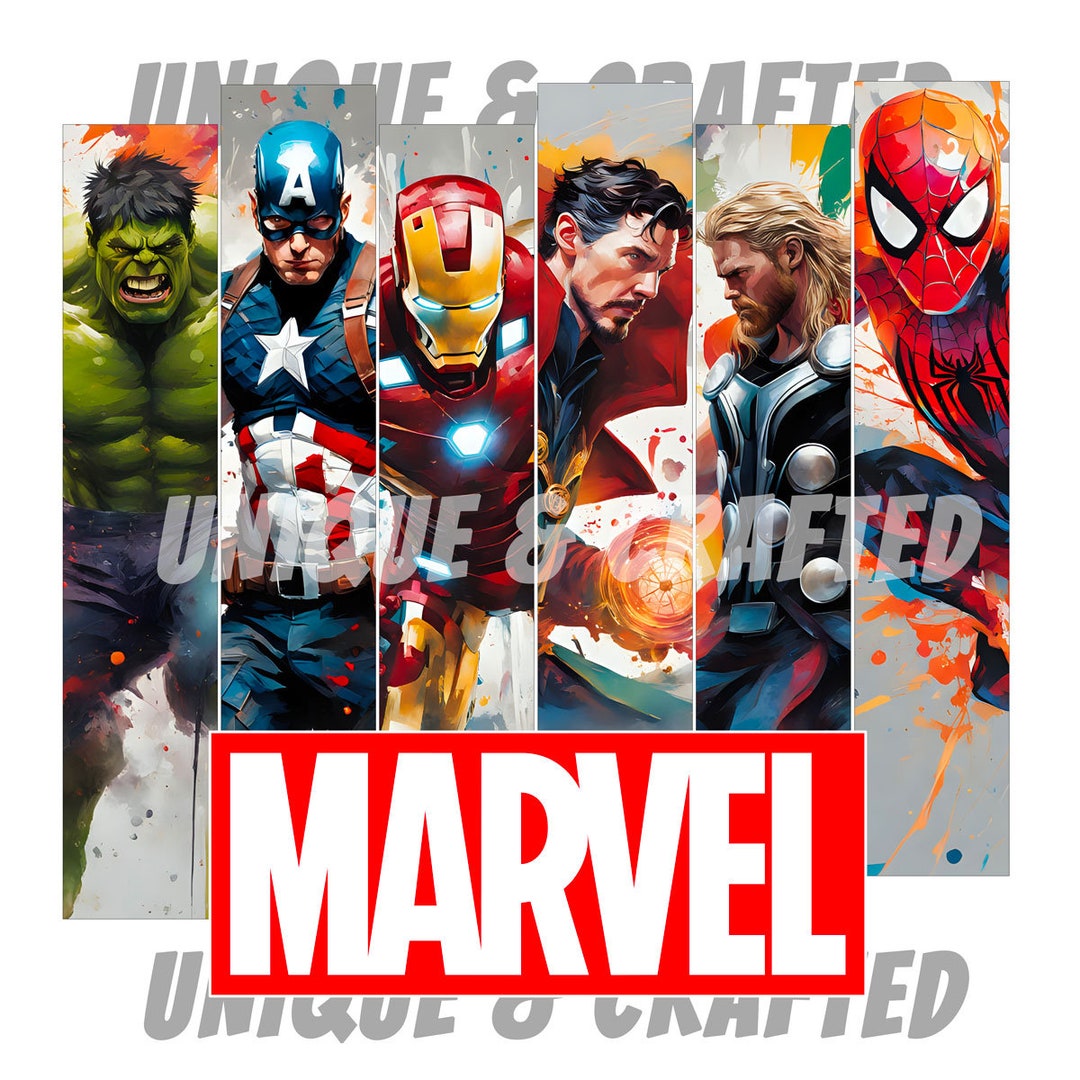 Sublimation Ready Marvel Heroes T-shirt Design, Printable, Avengers ...