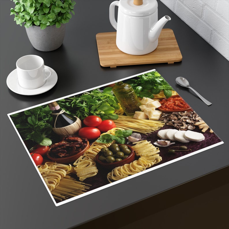 Capture the Essence of Italy With This Italian Feast Cotton Placemat ...