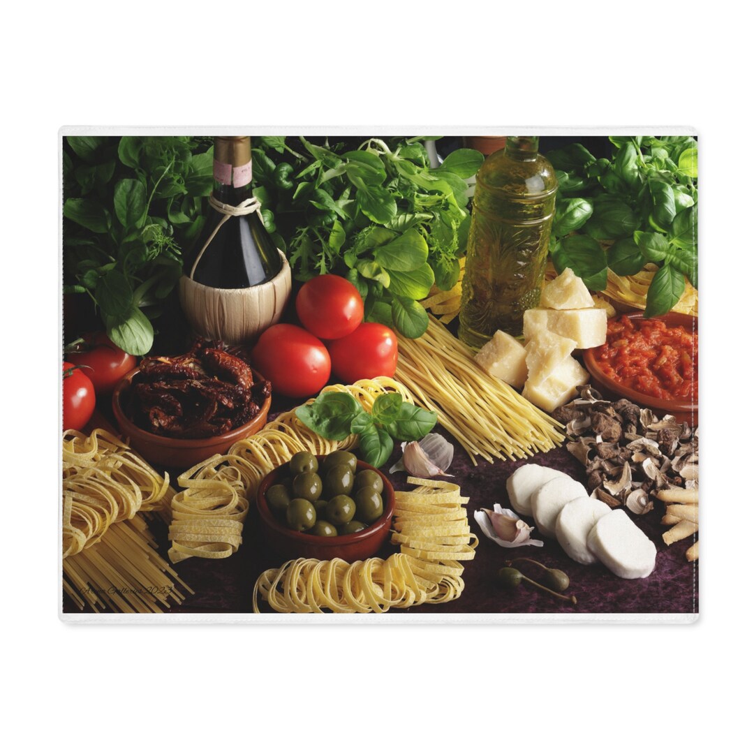 Capture the Essence of Italy With This Italian Feast Cotton Placemat ...